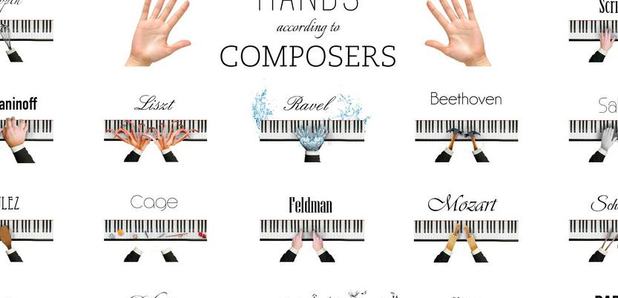 This infographic of composers’ hands is painfully (and hilariously ...